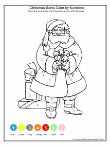 christmas-santa-color-by-numbers-773×1024.png – Sınıf Öğretmenleri İçin ...