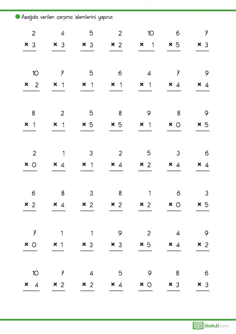 2. Sınıf Günlük Ödevler 2. Dönem 3. Hafta – Sınıf Öğretmenleri İçin ...