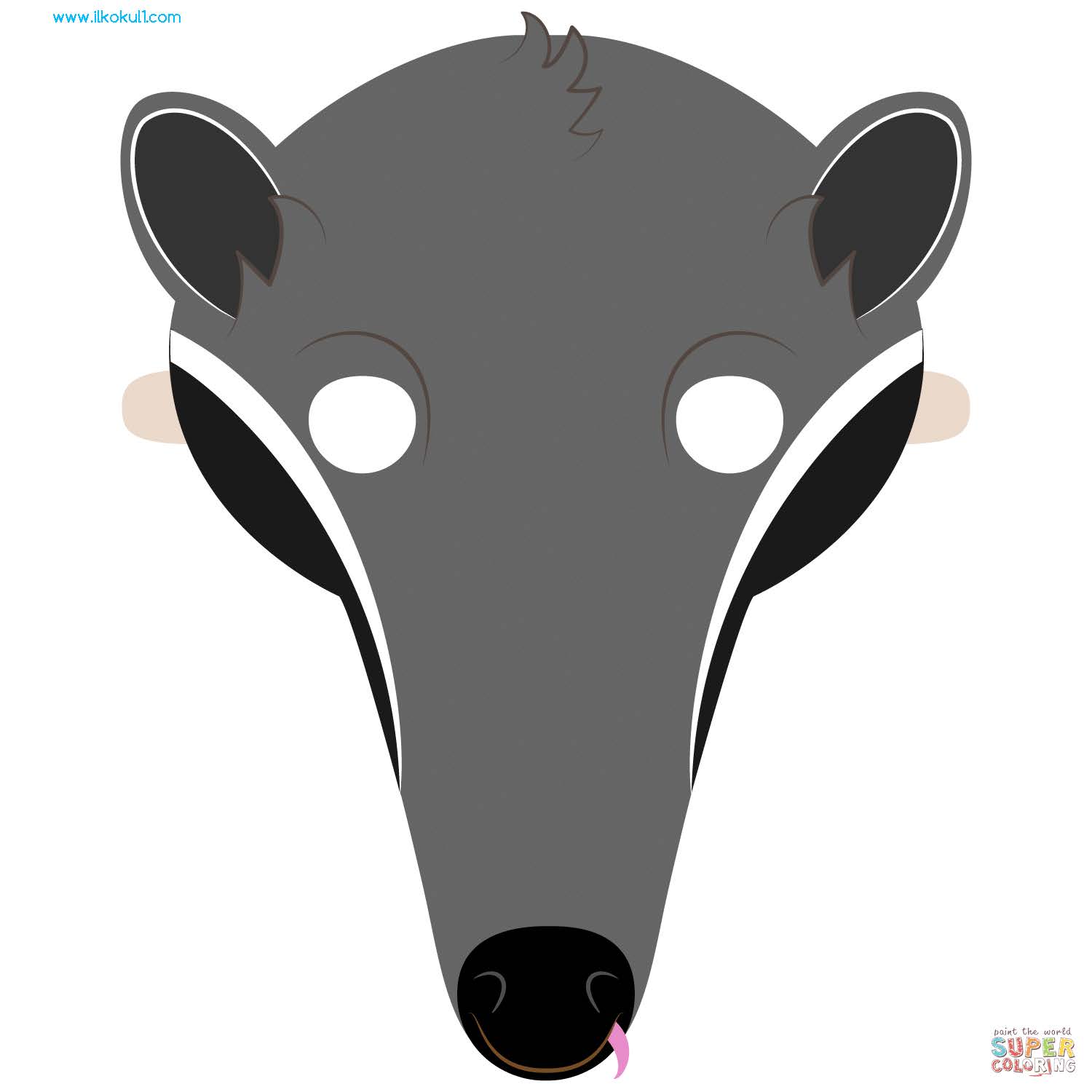 HAYVAN MASKESİ ŞABLONU (3) – Sınıf Öğretmenleri İçin Ücretsiz Özgün ...