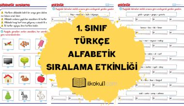 1 sınıf alfabetik sıralama elakin – Sınıf Öğretmenleri İçin Ücretsiz ...